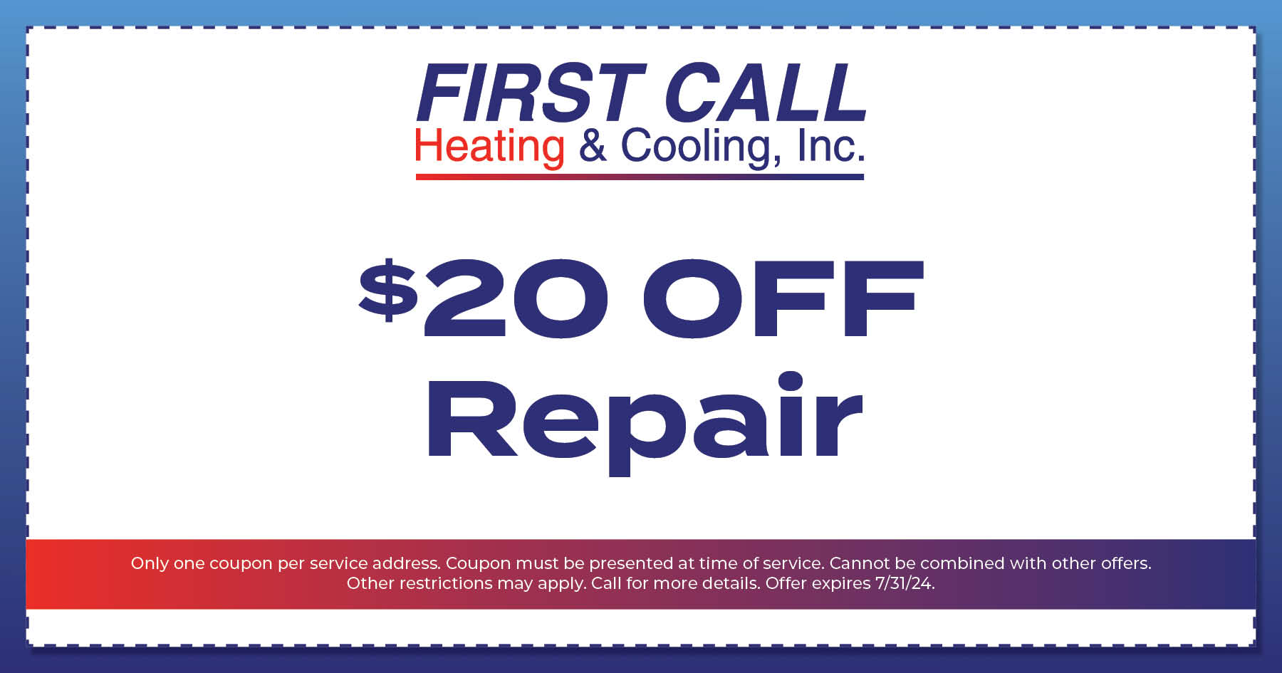 Specials | HVAC Services | Installation, Repair | Racine, WI