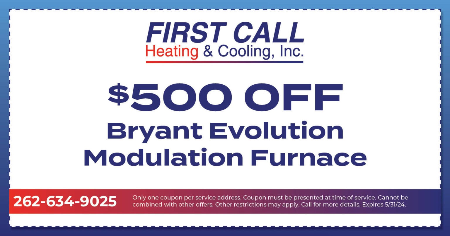 Specials | HVAC Services | Installation, Repair | Racine, WI
